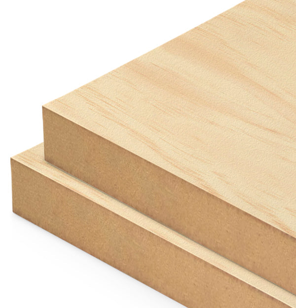 Clear Pine Veneer Crown Cut on Moisture Resistant MDF – Bord Products