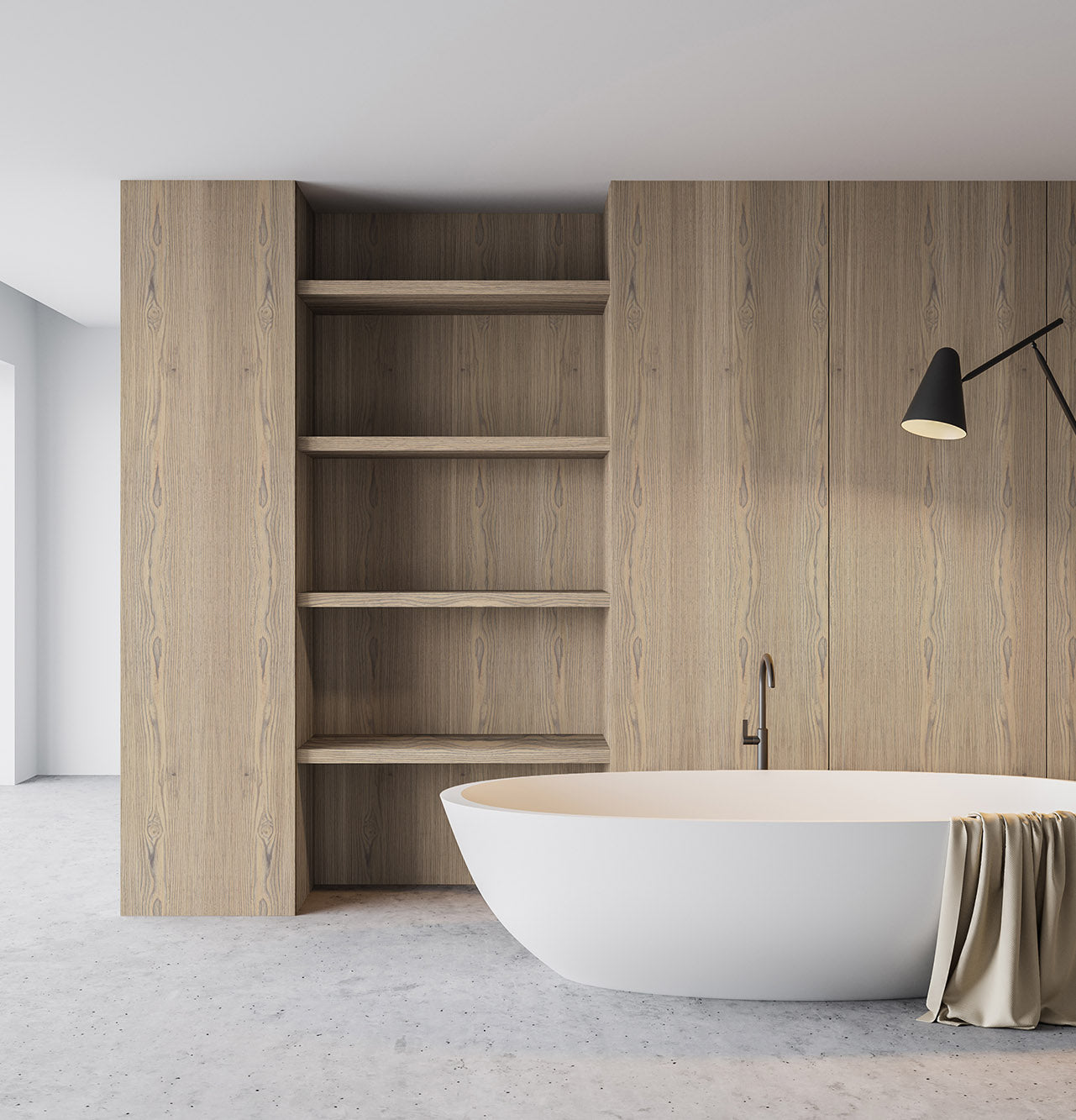 Shellgrit Reconstituted Veneer on MDF – Bord Products