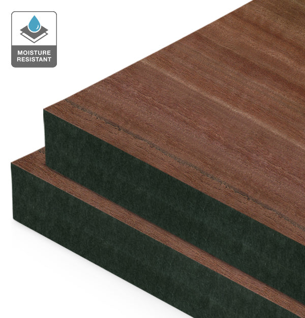 Red Gum Veneer Quarter Cut on Black MR MDF – Bord Products