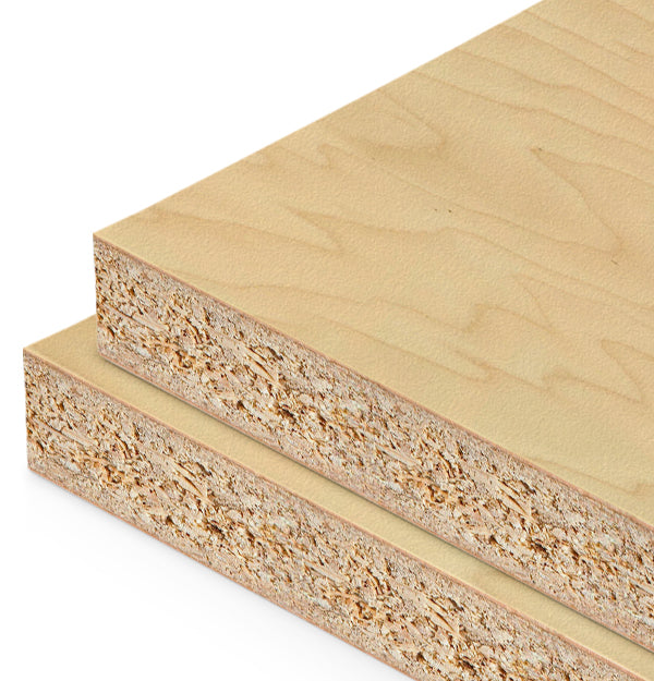 Rock Maple Veneer Crown Cut on HMR Moisture Resistant Particleboard ...