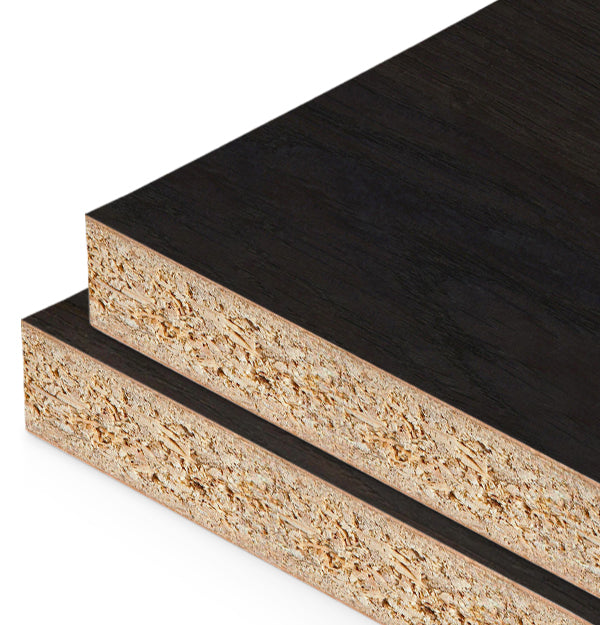 Smoked Oak Veneer Crown Cut on HMR Moisture Resistant Particleboard ...