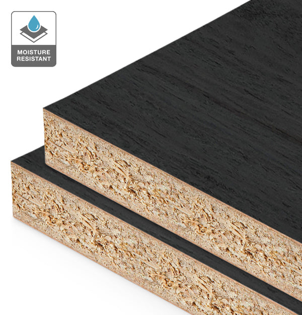 Black Gold Reconstituted Veneer on HMR Moisture Resistant Particleboar ...