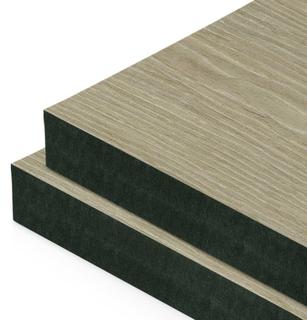 Illawarra Reconstituted Veneer on Black MDF – Bord Products