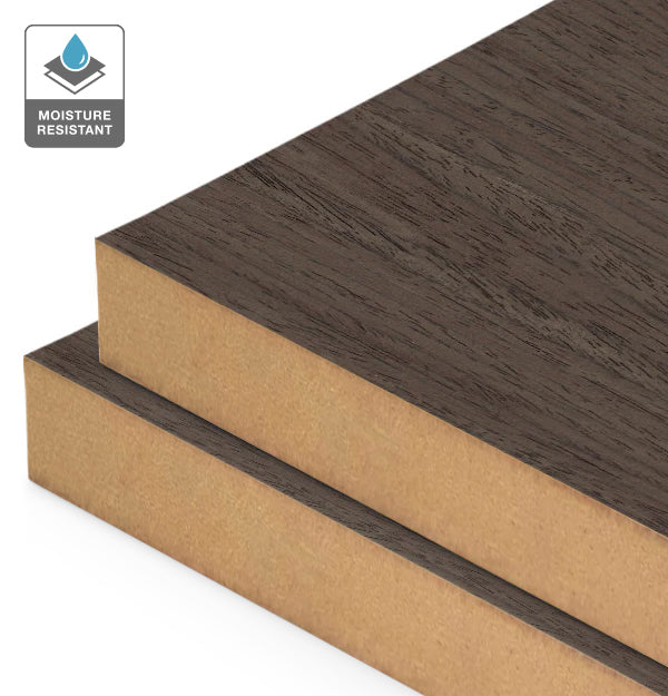 Intense Cocoa Reconstituted Veneer on Moisture Resistant MDF – Bord ...