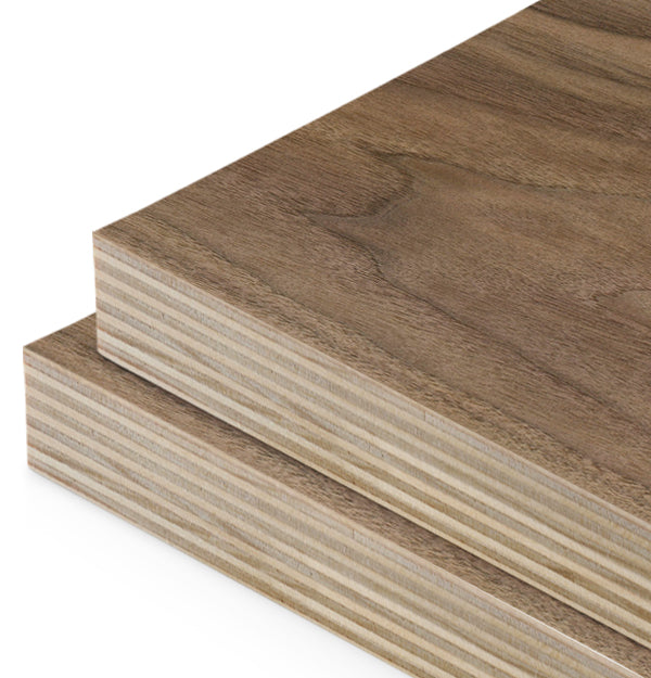 American Walnut Veneer Crown Cut on Plywood – Bord Products