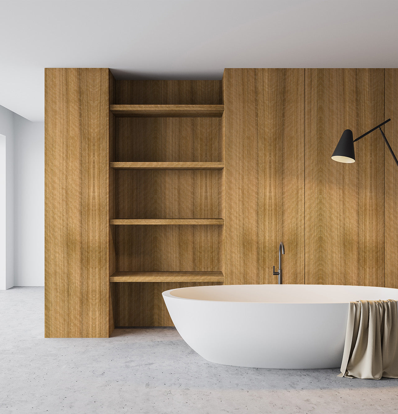 Spotted Gum Veneer Quarter Cut on MDF – Bord Products